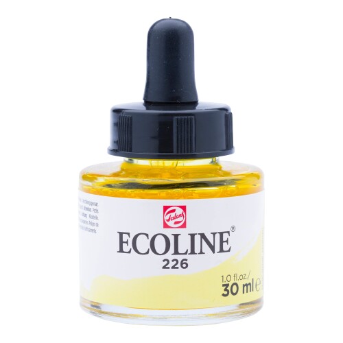 ターレンス エコラインカラーインク 30ml 3本組 パステルイエローT1125-2261 世界のデザイナー・建築家・イラストレーターに愛用されているカラーインクです。 エコラインインクは染料インクを使用しており、非耐水性です。 発色が非常...