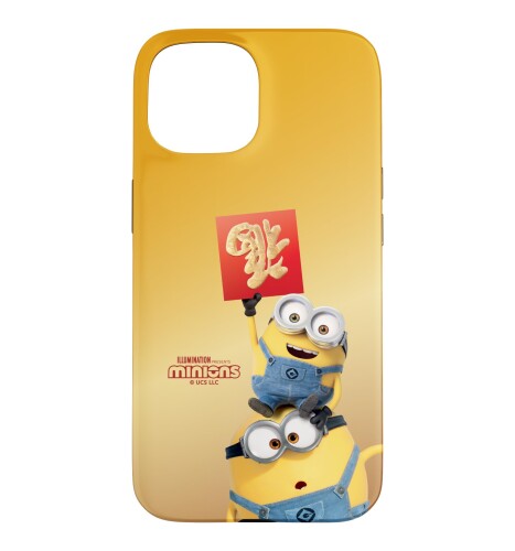 ミニオンズ Bob and Otto Lunar New Year スマホケース iPhone 15 用 Bob and Otto stack up to celebrate the Lunar New Year! Spreading jo...