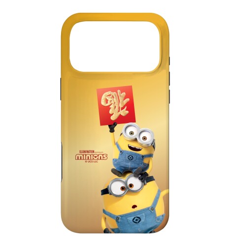 ミニオンズ Bob and Otto Lunar New Year スマホケース iPhone 17 Pro Max 用 Bob and Otto stack up to celebrate the Lunar New Year! Spre...