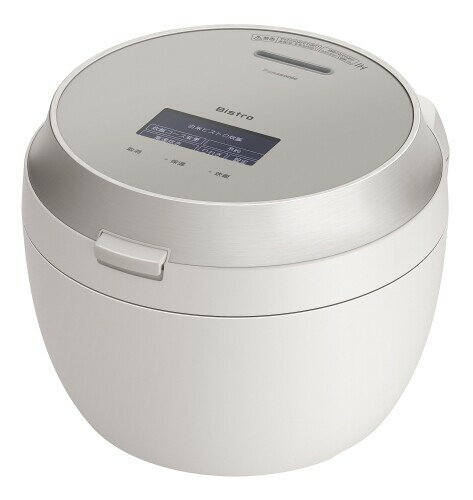 パナソニック 炊飯器 5.5合 最高峰モデル ビストロ 匠技AI 加圧熱風ポンプ搭載 お手入れ部品2点 ライトグレージュ SR-V10BA-H 誕生、ビストロ初の炊飯器。匠の経験と技が、ビストロまかせ 火加減・圧力加減を微細にコントロールし...