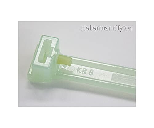 ヘラマンタイトン タイマウント耐熱グレード(ビス止めタイプ) KR7G5-HS_100個入り 材質:66ナイロン 高温環境下 常時使用温度範囲:-40[度]~+110[度] 寸法(mm) 縦:24.8 横:14.3 使用インシュロックタイ:...