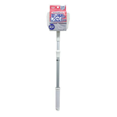 アイセン 伸縮 バスミドル スポンジ 壁床用 柄の長さ58〜80cm 抗菌 軽い力で汚れをスッキリ落とす 日本製 サイズ:58×12.5×5.5cm、柄の長さ58〜80cm、重量:160g、材質:柄=アルミニウム、ポリプロピレン、台=ABS...