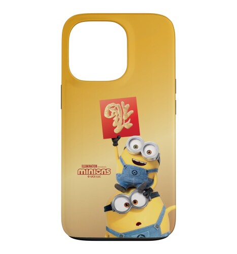 ミニオンズ Bob and Otto Lunar New Year スマホケース iPhone 13 Pro 用 Bob and Otto stack up to celebrate the Lunar New Year! Spreadin...