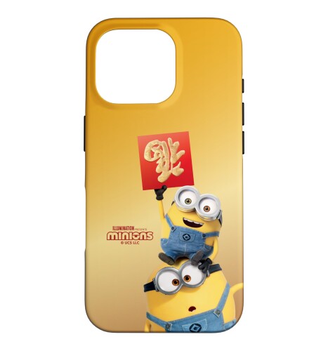 ミニオンズ Bob and Otto Lunar New Year スマホケース iPhone 16 Pro 用 Bob and Otto stack up to celebrate the Lunar New Year! Spreadin...