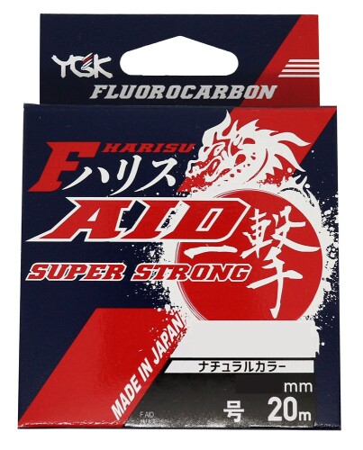 エックスブレイド(X-Braid) ハリス F-AID一撃ハリス スーパーストロング フロロカーボン 20m 0.4号 2lb ナチュラル 主な対応魚種:全魚種対応 主な釣法:船 素材:フロロカーボン 号数:0.4号 / 全長:20m / ...