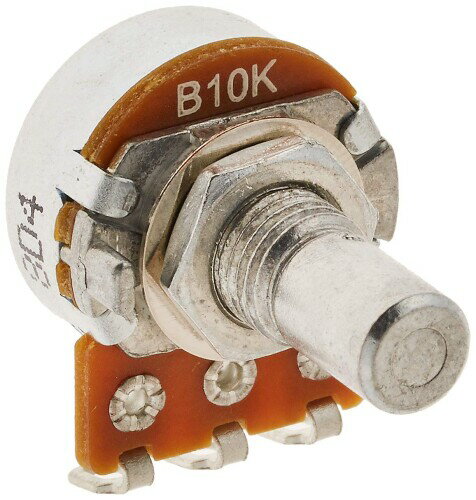 アルファ電子 16mm ポット 可変抵抗 エフェクターパーツ Bカーブ 10kオーム 3個TAE-VRP16-B10k-3p 世界中のビルダーから重用され、評判の高いアルファ製のブランドポット Bカーブ(Liner) 抵抗値:10kオーム ...