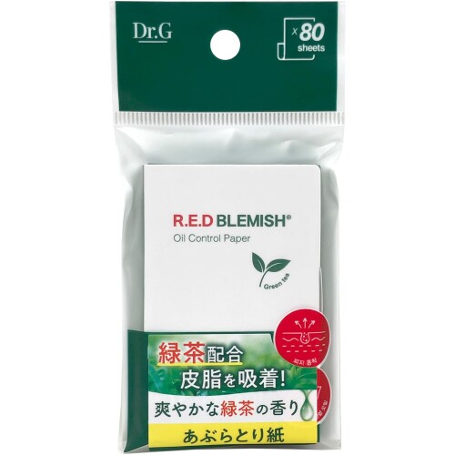 Dr.G(ドクタージー) オイルコントロールペーパー (80枚入) 緑茶成分を配合した柔らかいあぶらとり紙。 肌に必要な水分を残し、余分な皮脂だけをしっかりと吸着。 テカリ、べたつきのない爽やか肌を保ちます。 ほんのり緑茶の癒される香り。 ...
