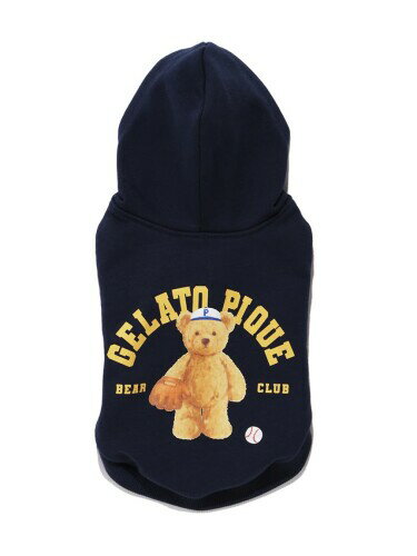 スポーティーベア裏毛プルオーバー PAGG254589NVYS 素材:本体:綿59%、ポリエステル41%/リブ部分:【IVR・NVY】綿60%、ポリエステル38%、ポリウレタン2%/【GRY】綿59%、ポリエステル39%、ポリウレタン2% ...