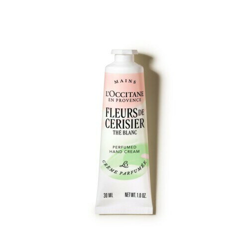 ロクシタン(L'OCCITANE) テ・ブランサクラ パフュームド ハンドクリーム 30mL 乾燥 保湿 女性 レディース 男性 メンズ 人気 桜とホワイトティーの繊細な香りで、手に美しいうるおいを。 香りがそっと、季節の扉を開く。 さらり...