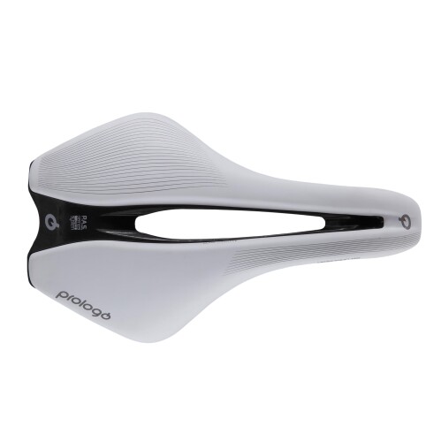 prologo(プロロゴ）DIMENSION R2 TIROX WHITE/GREY 153 自転車用サドル ?完全再設計 サドルの先端と中央部分の両方の表面がより平らになり、より空気力学的なライディングポジションが実現し、サドル面を最大限...
