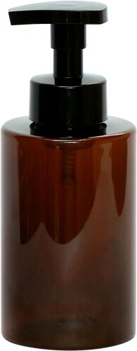 ダイカ 泡ポンプボトル500mL(茶) （個包装） 泡ハンドソープ 詰替用 ホテル 業務用 シンプル 大容量 手動 泡ディスペンサー フォームポンプ容器 きめ細かい泡がスムーズに吐出される業務用の泡ポンプボトル。繰り返しの使用が想定されるホ...