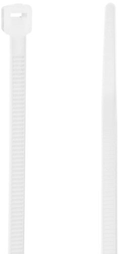 ヘラマンタイトン インシュロック ABタイ(細幅長尺タイプ) AB300-S_100本入り 材質:66ナイロン 結束径[ファイ](mm):1.5~75.0 寸法(mm) 全長:296 幅:4.0 常時使用温度範囲:-40[度]~+85[度]...