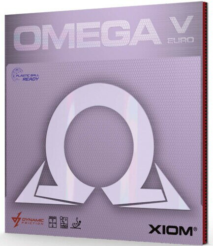 ティーエスピー XIOM(エクシオン) オメガ5 ヨーロ ブラック TSP 095871 0020 2 カラー:ブラック、レッド サイズ:1.8/2.0/MAX ラバー種類:裏ソフト 硬度:45±3(ドイツ基準) 新たなスポンジを搭載したこ...