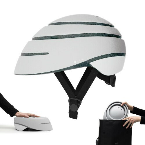 Closca Helmet Loop 折りたたみ機能:折りたたみ時の厚さは約8cm 　(バッグやバックパックに収納でき、1秒でサイズを45%縮小可能) 安全性:ヨーロッパ(EU)のEN1078および、アメリカで有効な安全基準CPSC規格を取...
