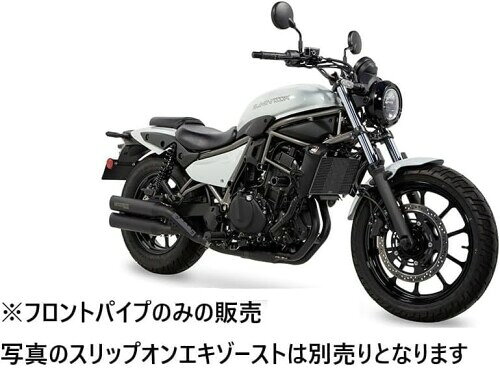 モリワキ(MORIWAKI) フロントパイプ ブラック 24- ELIMINATOR 01811-2B261-00 適合車種:2024- ELIMINATOR 適合型式:8BL-EL400A 材質:ステンレス カラー:ブラック(耐熱黒塗装)...