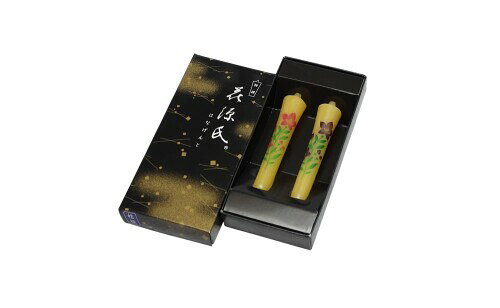 東海製蝋 ろうそく 花源氏 2本入 桔梗 149-12BF ローソクサイズ(mm) : 約(17×11)×85 標準燃焼時間 : 約90分 素材 : パラフィンワックス、綿糸 源氏物語に登場する花々を和蝋燭に描きました。 ご進物やお配りもの...
