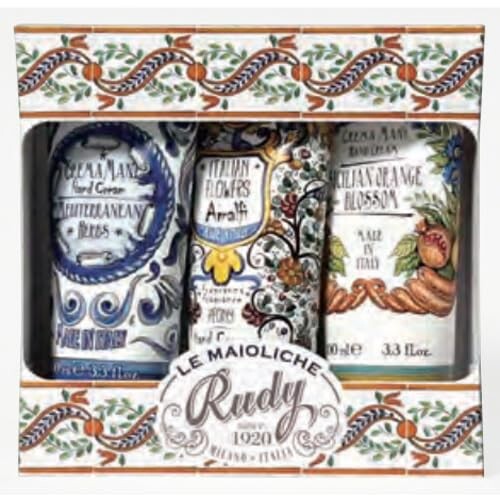 ルディ(Rudy) Le Maioliche ル・マヨルカ Hand Cream Gift Set ハンドクリームギフトセット Stella ステラ ハンドクリーム 商品紹介 〇Rudy会社概要 ミラノの西アッサーゴにあり、100年の歴史を...