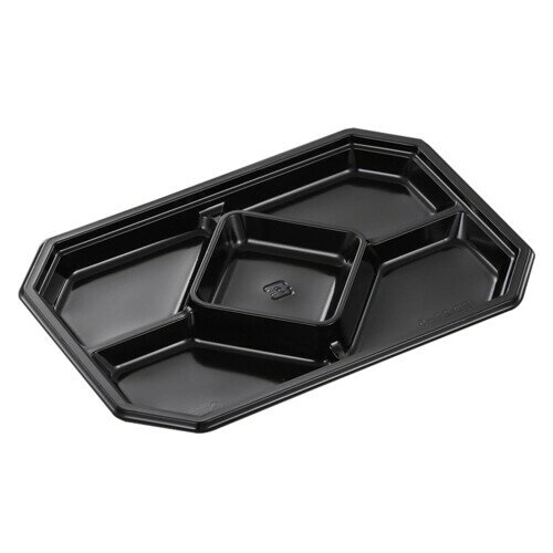中央化学 日本製 使い捨て容器 HSPD 27-5 BK 身 20枚入サイズ:約26.7×18×2.2cm オードブルの定番 手軽に使える使い捨て容器 イベントに便利なパーティーディッシュタイプ 業務用にも 食品衛生法厚生省告示第370号の...