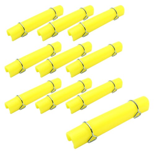 ヴェルデ(Verde) 愛星 HGパッカー 10個入 25mm径×150mm サイズ:25mm径×150mm 入数:10個入 材質:ポリエチレン(純正素材)・メッキハガネ線材外装 軽量で使いやすく、経済的 【用途】 ビニール ■ネット類用の...
