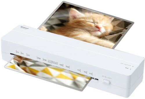 ナカバヤシ パーソナル ラミネータ イージーラミエコノミー A4 ホワイト Z0987 電源スイッチを入れるだけで細かい設定が不要の簡単設計 消費電力の少ないエコ仕様(当社従来品比) ランニングコストを抑えられる75μmフィルム対応 つまっ...