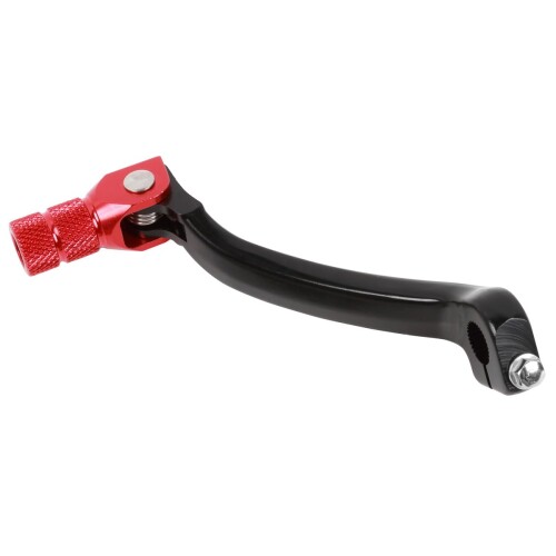 ジータレーシング(ZETA RACING) CRF250R '04-09, CRF250X '07-17 鍛造シフトレバー レッド 高強度 耐久性 滑り止めローレット加工 ダートフリーク Dirtfreak F6836 純正品のシフトポジシ...