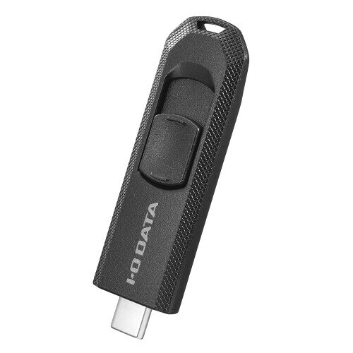 IODATA USBメモリー 256GB Type-C ブラック 5Gbps スライド方式 (Win/mac/iPhone/iPad/Android)スマホ 容量不足 PC データ共有 バックアップ 日本メーカー R-UTC-SL256GK...