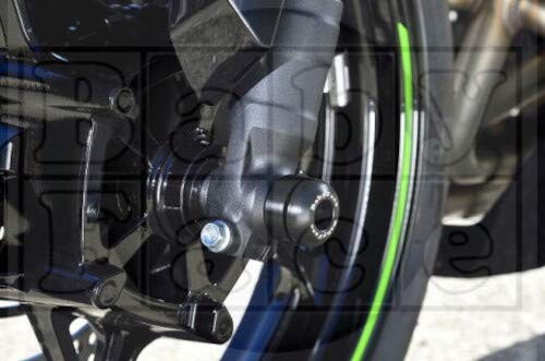ベビーフェイス(BABY FACE) アクスルプロテクター フロント ZX-25R (20) 006-AK019F カラー:ブラック フロント用 不意な転倒の際に車体へのダメージを軽減します。 車体のアクセントとしてもおすすめです。 フロン...