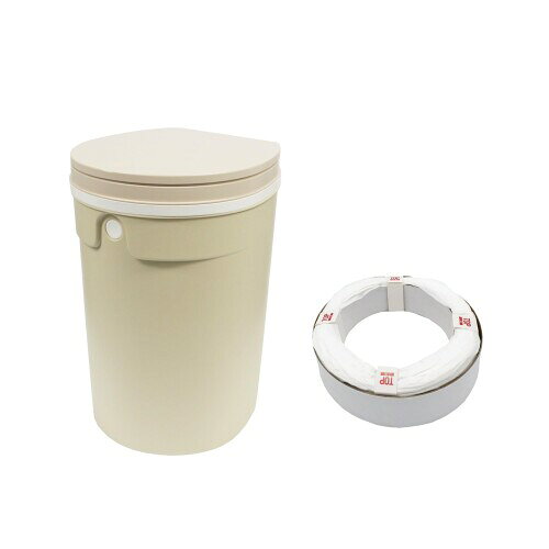 V&A(ブイアンドエイ) おむつ処理用ゴミ箱 DEO・PAIL(デオペール) ミニ 12L 専用カセット1個付 防臭 消臭 抗菌 ベビー 介護用 モカ 使用済みおむつのニオイ漏れを防ぐ専用ゴミ箱。(専用カセット1個付)コンパクトなサイズで邪...