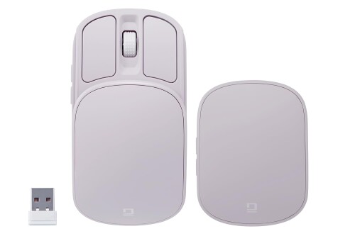 Digio2 無線 静音 5ボタン コンパクト マウス 充電式 スライドカバー BlueLED スモーキーピンク Z0516 スライドカバーでコンパクトに変身。持ち運びにとても便利。 充電式で電池交換が不要です。充電中も使用できます。 カバ...