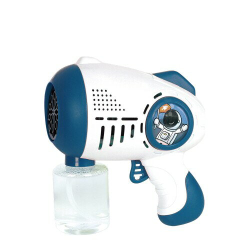 BukBukLAB(ぶくぶくラボ) シャボン玉 電動 宇宙バブルガン 銃 液1本付 液だれしない持ち運びに便利なタンク式 LED 自動 製造機 バブルガン しゃぼんだま 結婚式 誕生日 【同梱内容】バブルガン本体/シャボン玉液1本/取付説明...