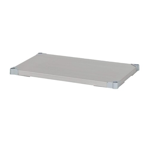 Belca(ベルカ) 業務用 ステンレスシェルフ46×76 追加用棚板 幅76.7×奥行46.3×高さ4cm シルバー SUS304 フラット棚 倉庫 病院 旅館 ホテル 厨房 食品工場 耐荷重180kg 燕三条 日本製 PF-GSS1-4...