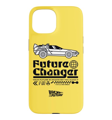 バック・トゥ・ザ・フューチャー Time Machine Future Changer Retro スマホケース iPhone 15 用 A sleek, minimalist take on rewriting your future b...