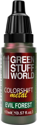 グリーンスタッフワールド カメレオンカラー エヴィル・フォレスト 17ml ホビー用塗料 GSWC-1674 容量:17ml 見る角度によって美しく色が変わる偏光メタルカラーです。 筆塗り、エアブラシ塗装どちらも可能ですが、エアブラシ塗装に...