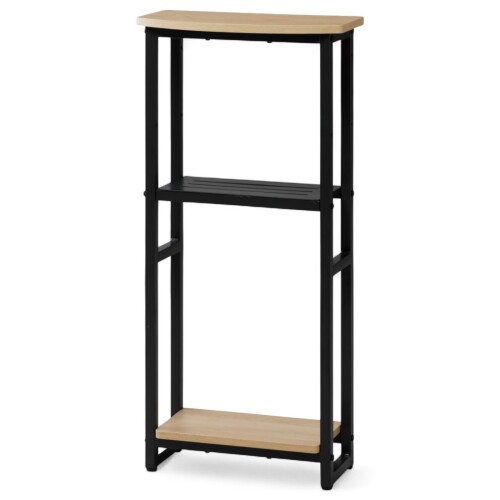 J-kitchens ヴァンナ コンソールテーブル ナチュラル テーブル 商品サイズ:W400×D200×H850mm 棚板(鉄)サイズ:W320×D150×H20mm 棚板サイズ:W320×D160mm 天板/棚板:MDF(15mm厚) ...