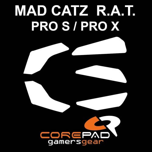 Corepad MadCatz Cyborg R.A.T Pro S/Pro X 専用 マウスソール CS28610 ゲーミングに最適化された専用マウスフォート(マウスソール) マウスとマウスパッドの間の摩擦を軽減しより機敏で精度の高いマウ...
