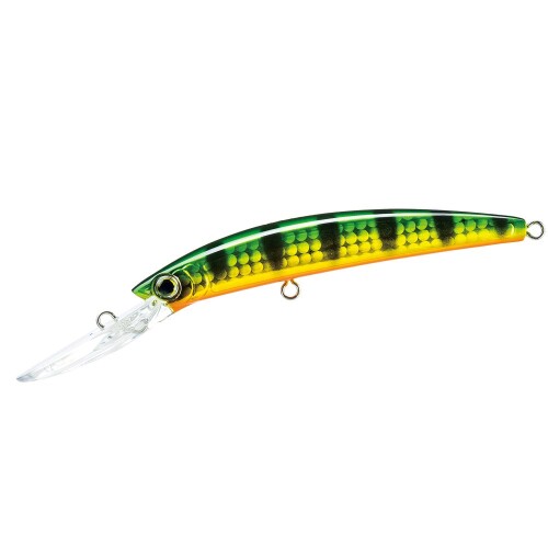 YO-ZURI(ヨーヅリ) ルアー クリスタル ミノー ディープダイバー(F) R1135-HPC HPC(パーチ) 110mm サイズ:110mm 重量:16g リング:#4 フック:#4 潜行深度:最大3m ロールアクションが生む反射時...