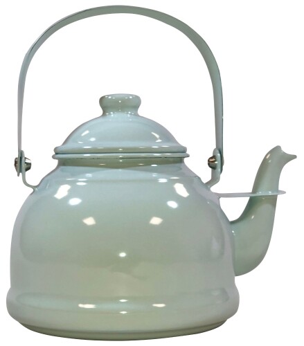ハースデザインズ やかん・ケトル グリーン 1.5L ミニレトロケトル MRTK-03 サイズ:約21×15×22cm 材質:ホーロー用鋼板 原産国:日本 容量:満水容量/約1.5L、適正容量/約1.0L レトロなデザインのお洒落なケトル ...