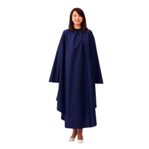 カトレア 袖付ヘアダイクロス No.8006 紺 背中割れ解消できる袖付クロス ■ソファータイプのサロンチェア対応のビッグ袖付ヘアダイクロス。 前かがみになっても背中割れを起こしませんので、 雑誌を読んだりドリンクサービス時でも安心です。 ...