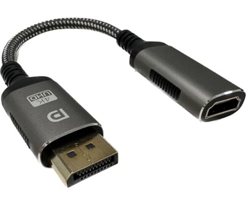 Lazos 変換アダプタ DisplayPort to HDMI 10cm 1ケース 10個入 L-AHD10 特徴:高耐久ナイロン編組線素材を採用しているので頑丈な作り 信号ロス・ノイズを極限までシャットアウト 高解像度でゲーム、映画観賞...