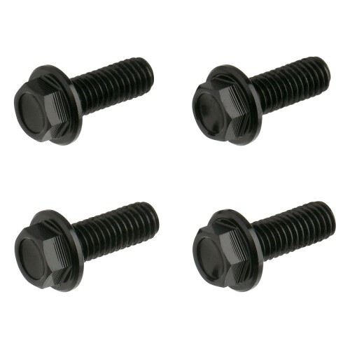 ディーアールシー(DRC) アルミフランジボルト M6x16mm 4個入り ブラック ダートフリーク DIRTFREAK F7652(旧品番:D58-51-516) F7652と旧品番:D58-51-516は同一の商品になります。 7000...