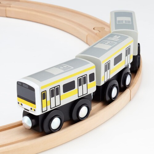 mokuTRAIN E231系総武線 E231系総武線をモチーフにしたデザインの車両です。 JR東日本商品化許諾済、STマーク取得済 サイズ:本体 約H47mm×D25mm×W210mm パッケージサイズ:約H50×D37mm×W245mm...