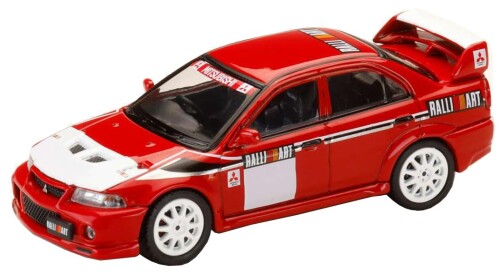 ホビージャパン HJ64 1/64 三菱 LANCER RS EVOLUTION 6 (CP9A) 2000 RALLIART レッド 完成品 HJ643033RB ホビージャパン HJ64 1/64スケールミニカー。 ダイキャストモデル。...