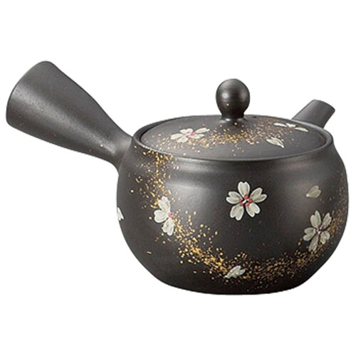山下工芸 常滑焼 富仙黒ナデシコ帯網急須 280cc 13039510 サイズ:20×20×20cm^素材:器^生産地:日本 ■陶磁器はワレモノです。衝撃を与えますと破損する恐れがありますので、取り扱いには十分ご注意ください。 ■陶磁器は急...