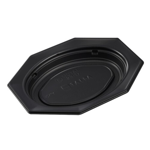 中央化学 弁当容器 使い捨て TAオクタル 23-17 BK 身 50個入り 黒 約3×16.5×22.5cm 15966 素材:TA(電子レンジ対応) 石油由来のプラスチック原料が50%未満の環境配慮型素材を使用したテーブルウェア容器です...