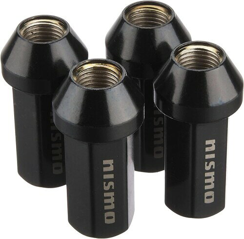 nismo ( ニスモ ) レーシング ナット 6角形 48mm (ロングタイプ) 4個入 40220-RN900 適合:汎用品 商品仕様: 17mm 6角ナット 材質:クロモリ鋼(SCM435) L寸法:48mm 4本セット(セット販売の...
