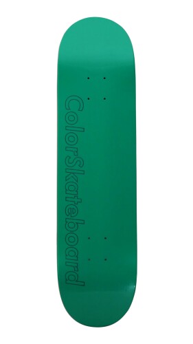 COLOR SKATEBOARDS RESIN-7 8.00インチ デッキのみ カラースケートボードGREEN グリーン スケートボード スケボー プロ仕様 7プライ(7層) サイズ31.565 x 8.00" ノーズ6.801" テール6...