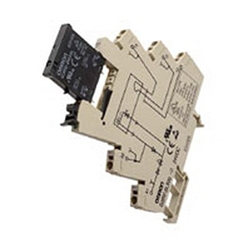オムロン(Omron) スリムI/Oソリッドステート・リレー 交換用ソリッドステートリレー DC出力3A DC24入力 プラグインタイプ ゼロクロス機能無し(G3RV-D03SL DC24) 交換用ソリッドステートリレー DC出力3A DC...