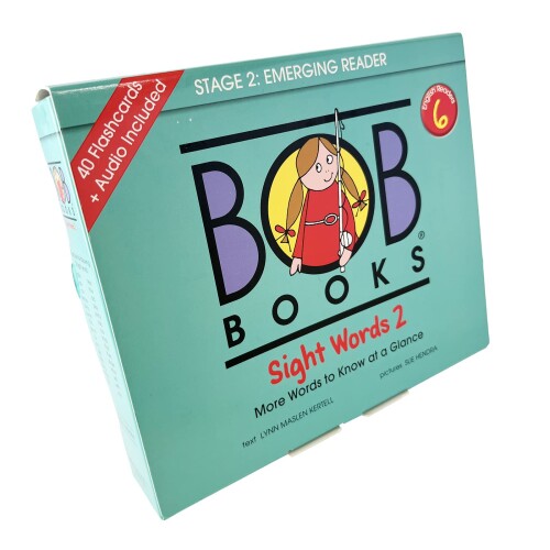 Bob Books (ボブブックス) English Readers 6 Sight Words 2 英語の絵本 10冊 / フラッシュカード 40枚 Bob Books (ボブブックス) の世界へようこそ!Bob Booksの本を手にした...