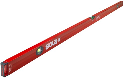 SOLA 水平器 全長120cm BigX120 01373401 水平・垂直測定に。 水平 ■垂直測定に。 商品コード20082258435商品名SOLA 水平器 全長120cm BigX120 01373401型番BIG X 3 120...