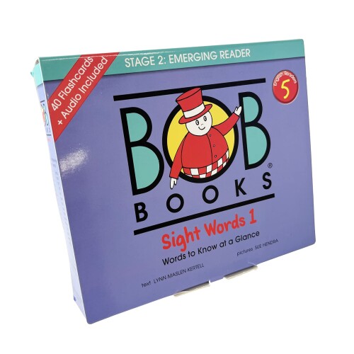 Bob Books (ボブブックス) English Readers 5 Sight Words 1 英語の絵本 10冊 / フラッシュカード 40枚 Bob Books (ボブブックス) の世界へようこそ!Bob Booksの本を手にした...